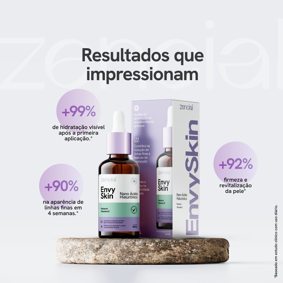 Sérum Facial Nano Ácido Hialurônico Envy Skin 30ml – Zencial